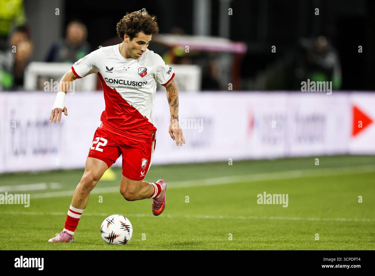 UTRECHT - Miguel Rodriguez of FC Utrecht during the Europa League match ...