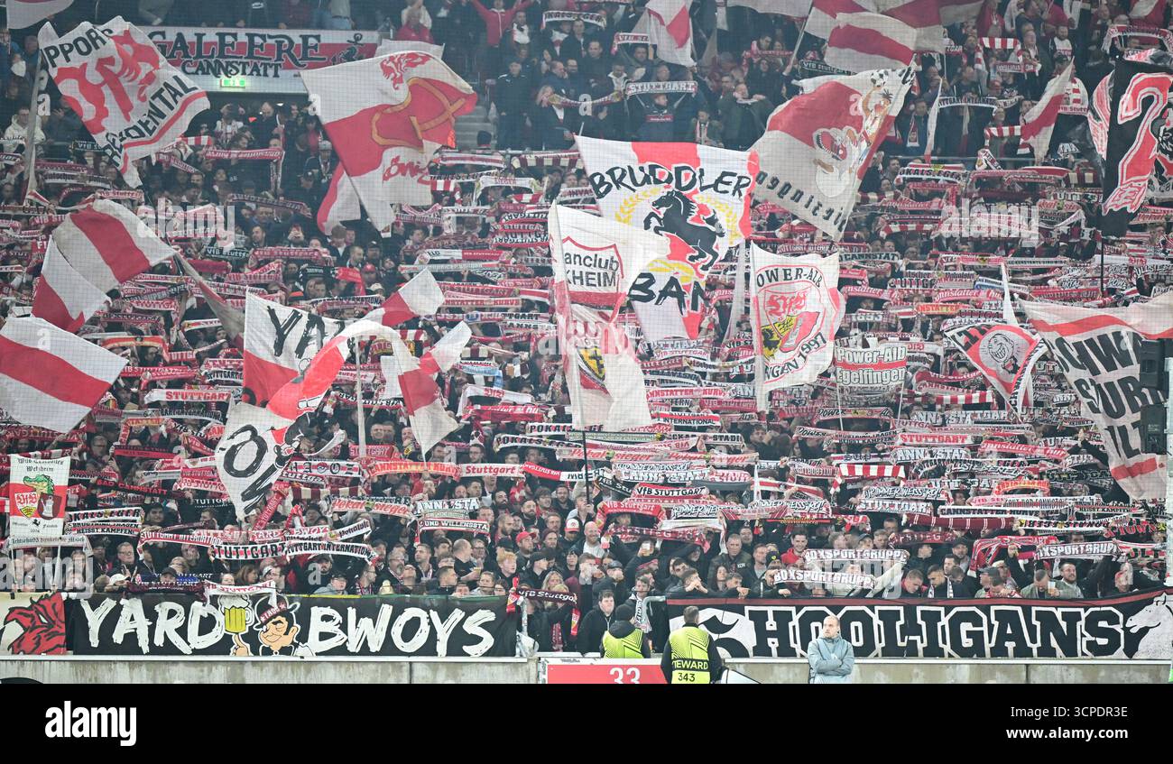 25 September 2025, Baden-Württemberg, Stuttgart: Soccer: Europa League ...