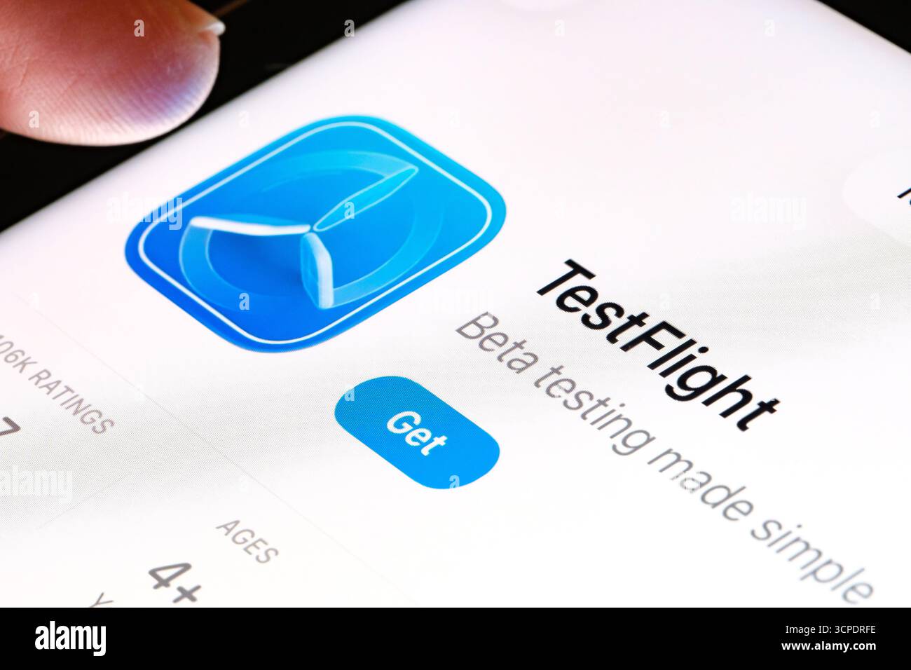 Testflight logo hi-res stock photography and images - Alamy