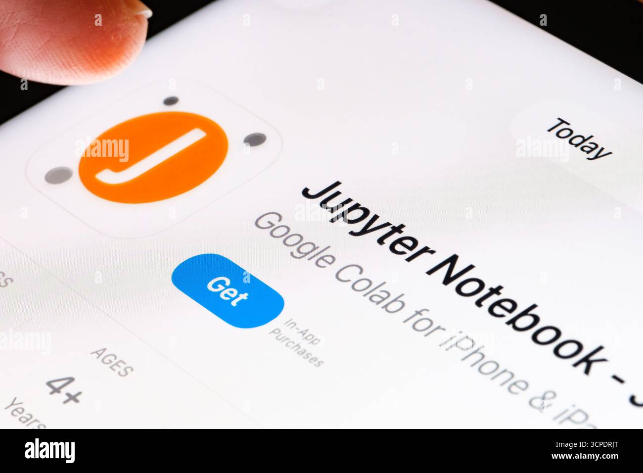 Jupyter Notebook on iPad with Apples new Liquid Glass updated app ...