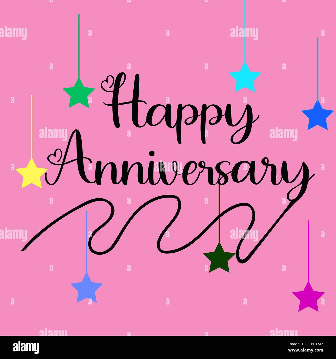 Special anniversary rose Stock Vector Images - Alamy