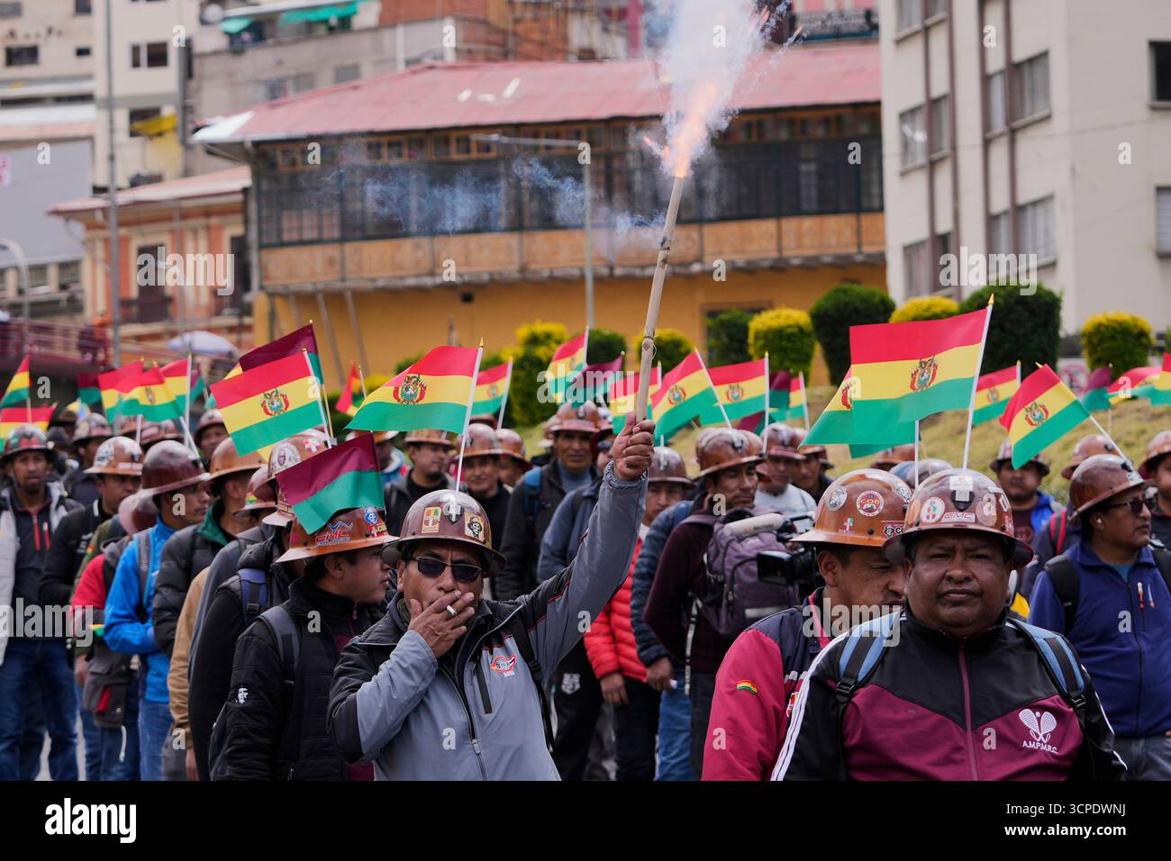 FILE - State miners march against illegal mining, alleging that ...