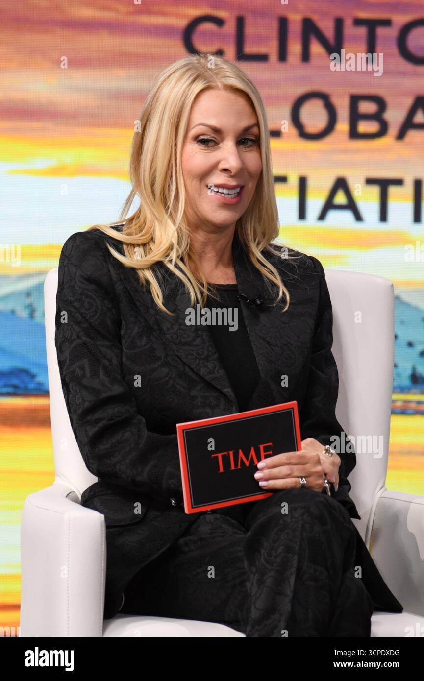 TIME CEO Jessica Sibley onstage at the Clinton Global Initiative 2025 ...