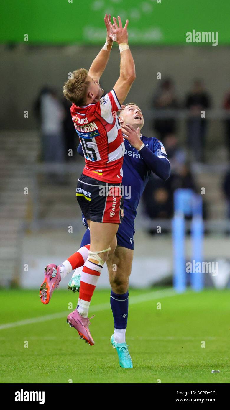 25th September 2025; CorpAcq Stadium, Salford, Lancashire, England ...