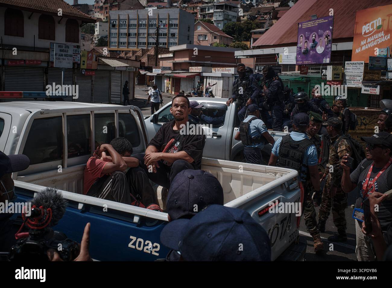 Antananarivo, Analamanga, Madagascar. 25th Sep, 2025. A popular ...