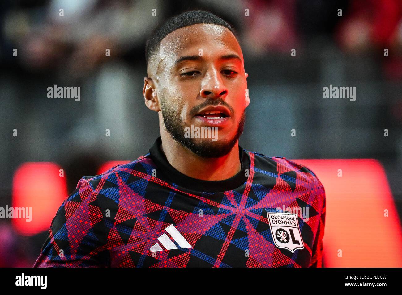 Corentin TOLISSO of Lyon during the French championship Ligue 1 ...
