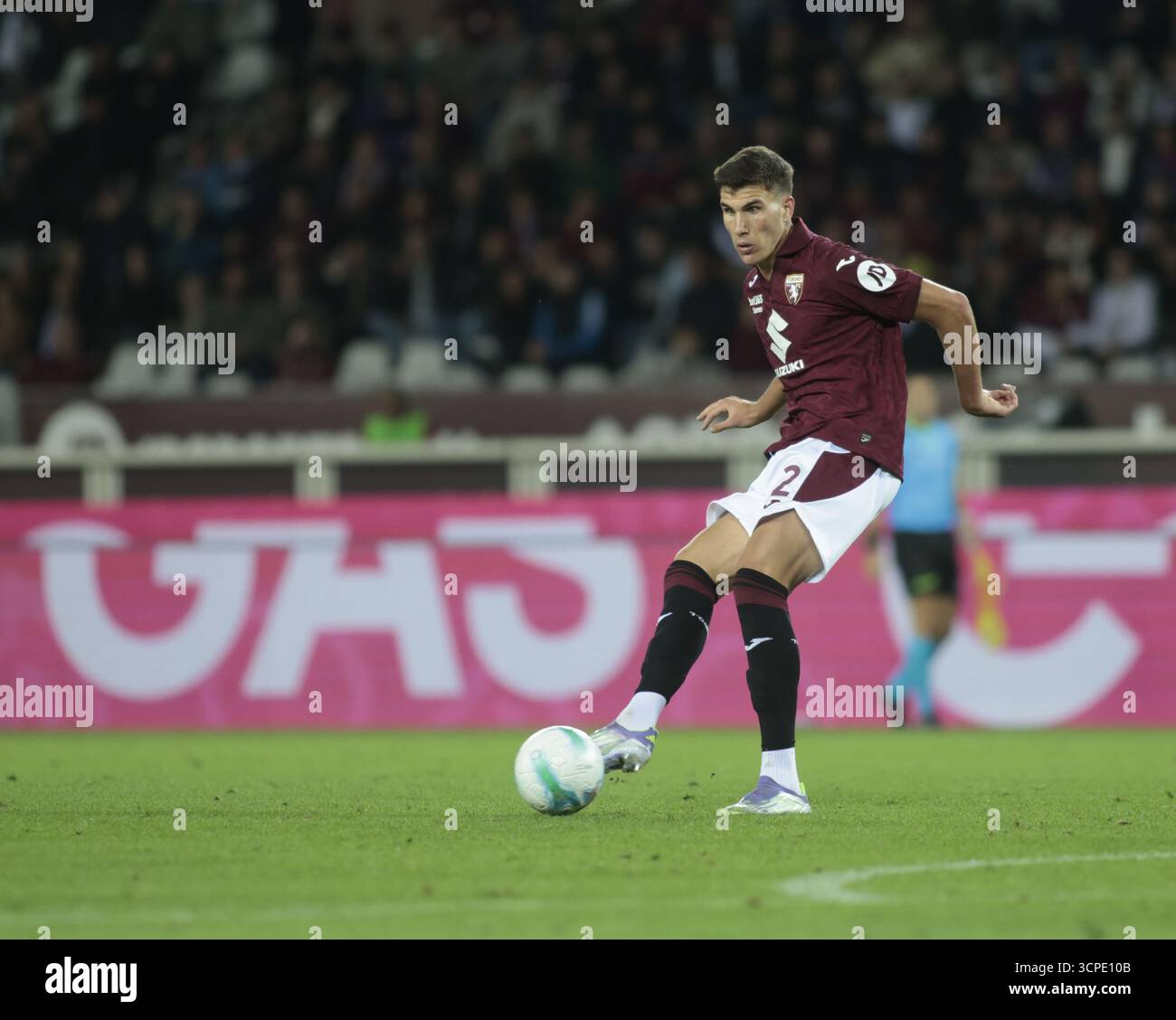 Cesare Casadei of Torino FC during the Coppa Italia, 2025/26 season ...