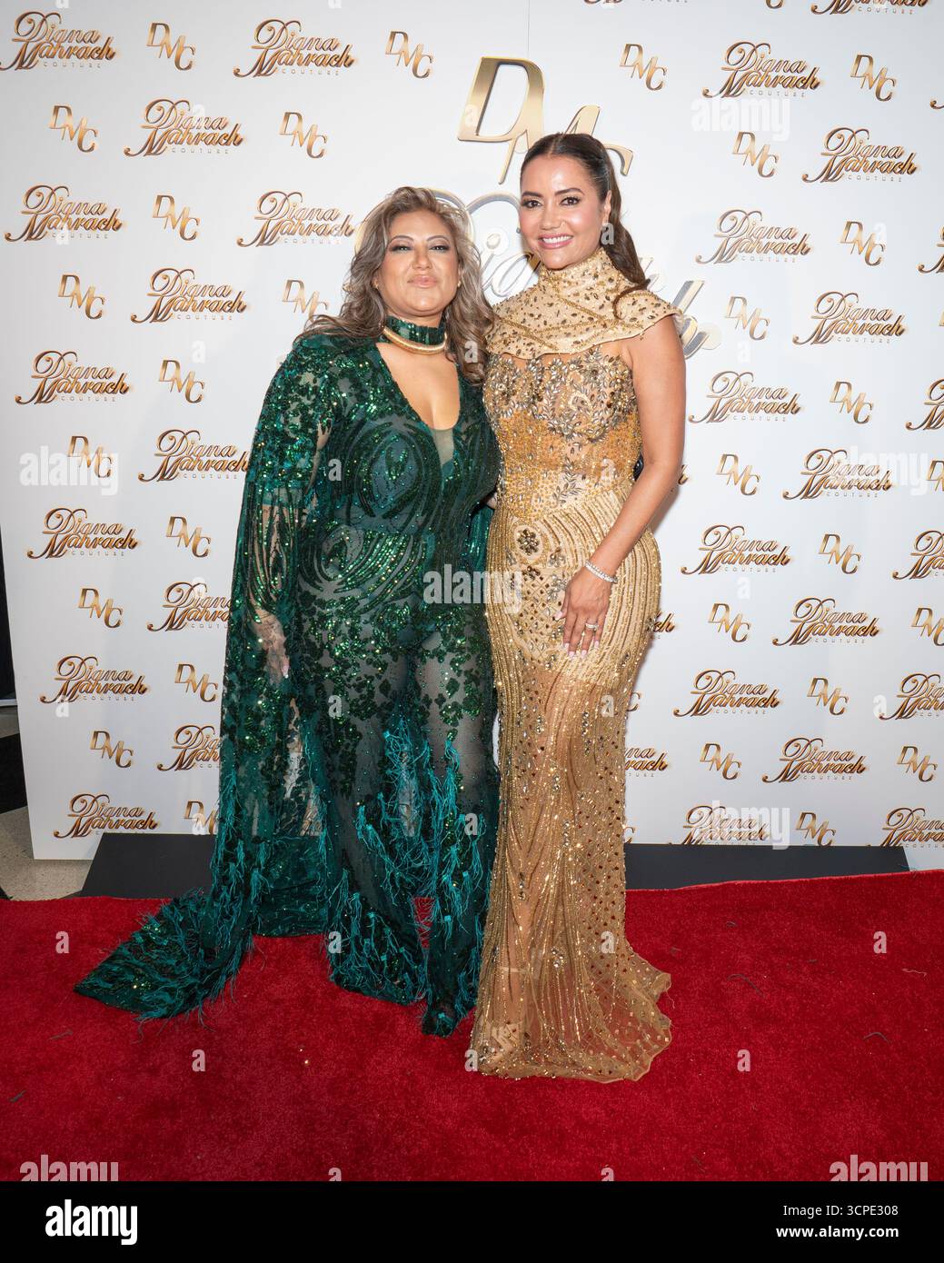 Diana Mahrach and Luisa Diaz attends Diana Mahrach Couture NYFW SS26 ...