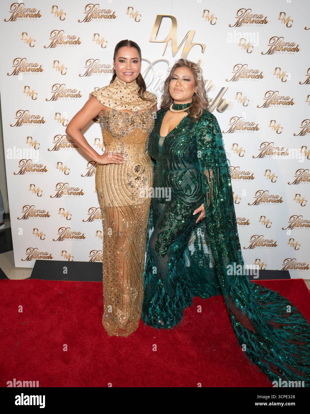 Luisa Diaz and Diana Mahrach attends Diana Mahrach Couture NYFW SS26 ...