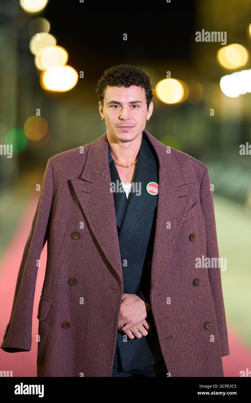 Aron Piper attended 'La tregua' Red Carpet during 73rd San Sebastian ...