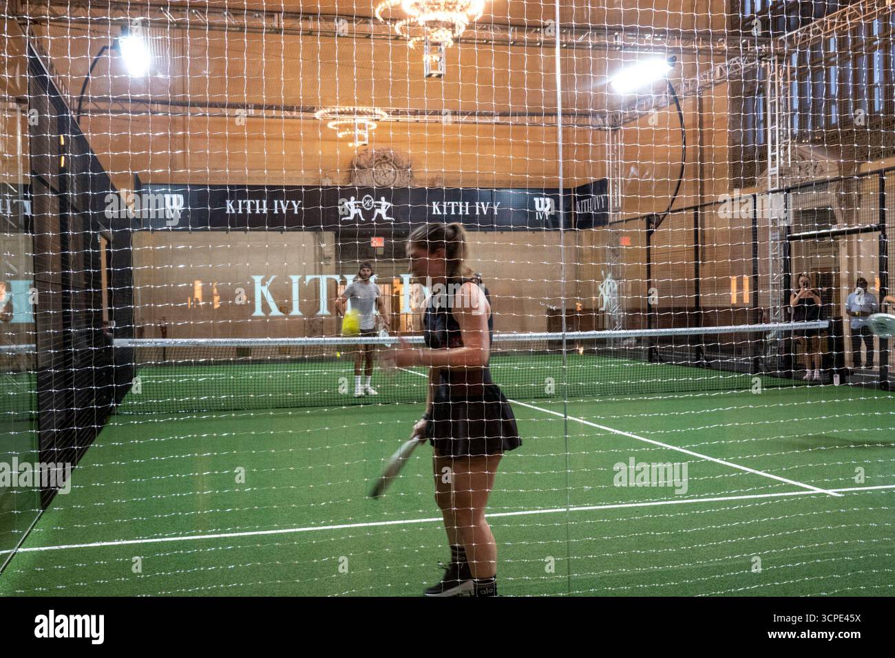 Vanderbilt Hall hosts a Padel Court exhibition to promote Kith Ivy ...