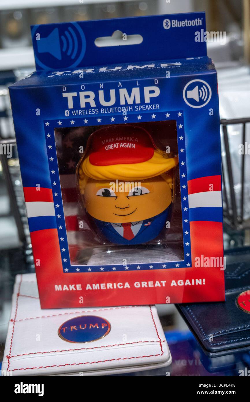The Trump store in Trump Tower on Fifth Avenue sells branded ...