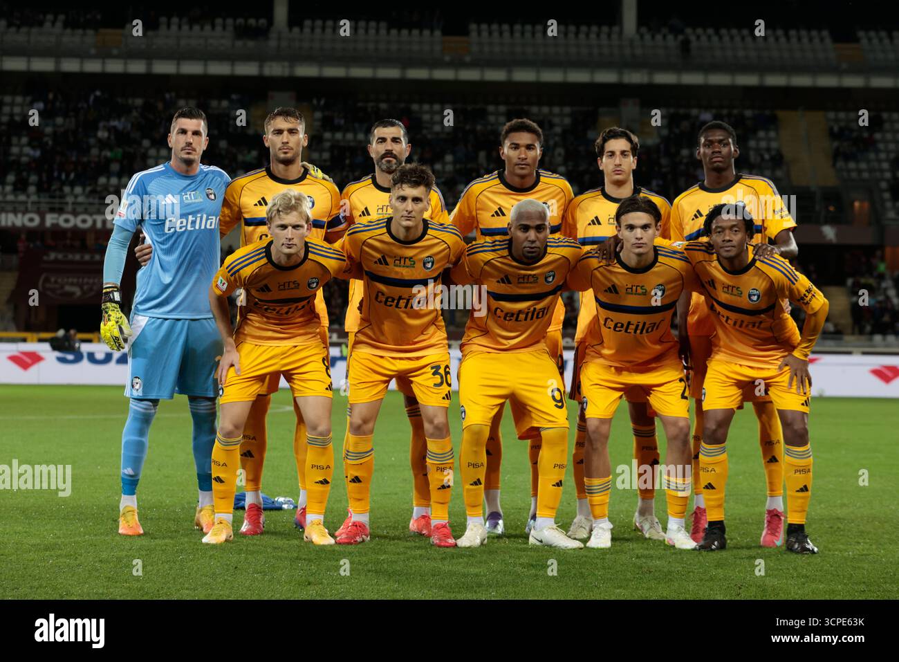 Pisa SC tea picture during the Coppa Italia, 2025/26 season, football ...