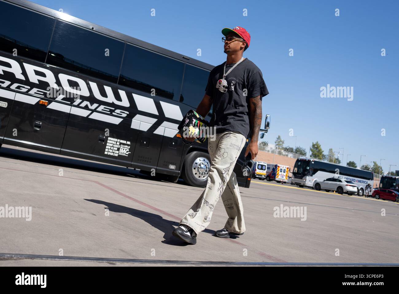 Arizona Cardinals safety Dadrion Taylor-Demerson arrives to State Farm ...