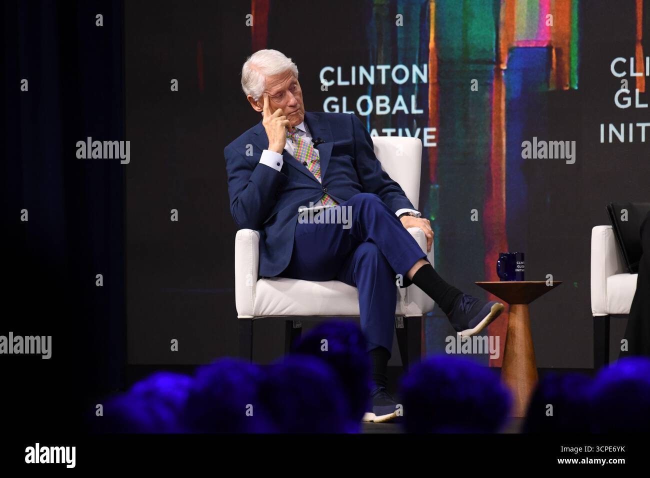 Bill Clinton onstage at the Clinton Global Initiative 2025 Annual ...