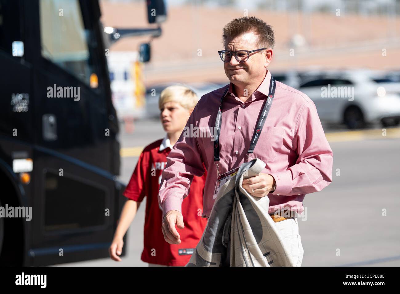 Arizona Cardinals Owner Michael Bidwell arrives to State Farm Stadium ...