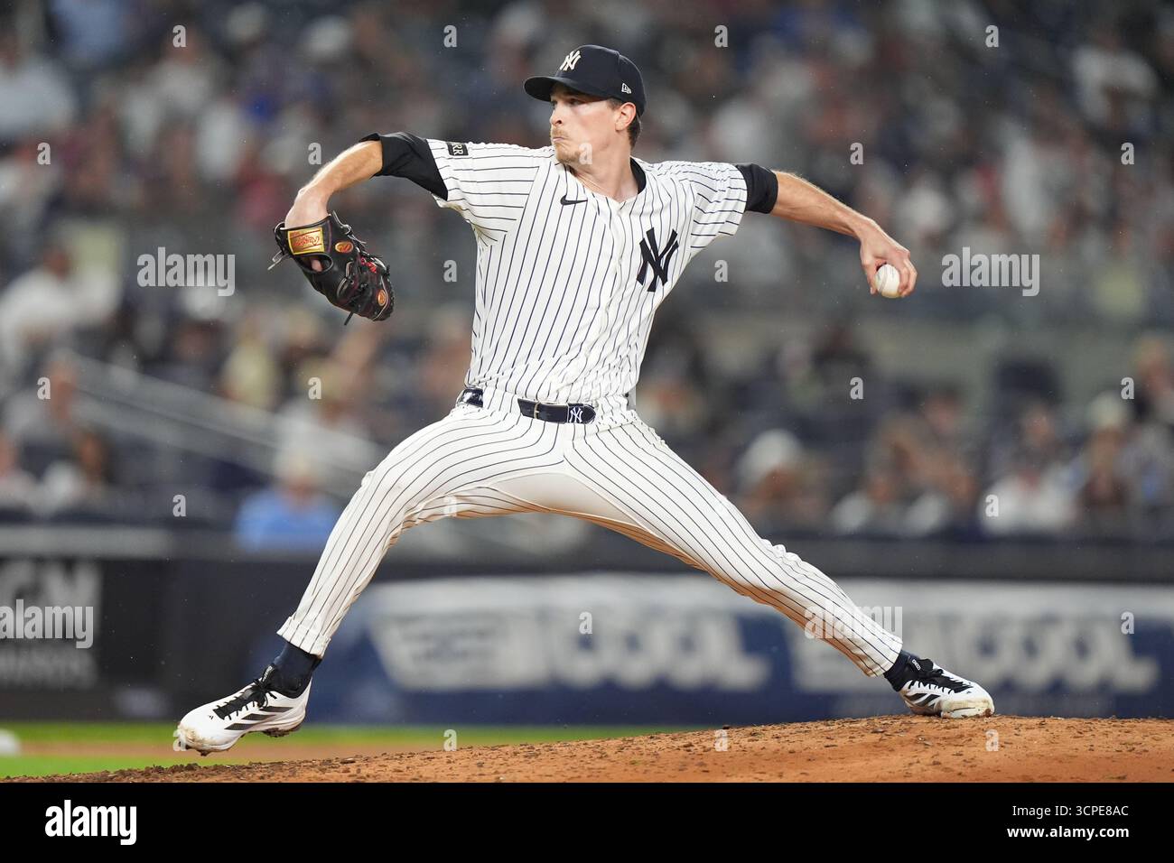 New York Yankees' Max Fried pitches during fifth inning of a baseball ...