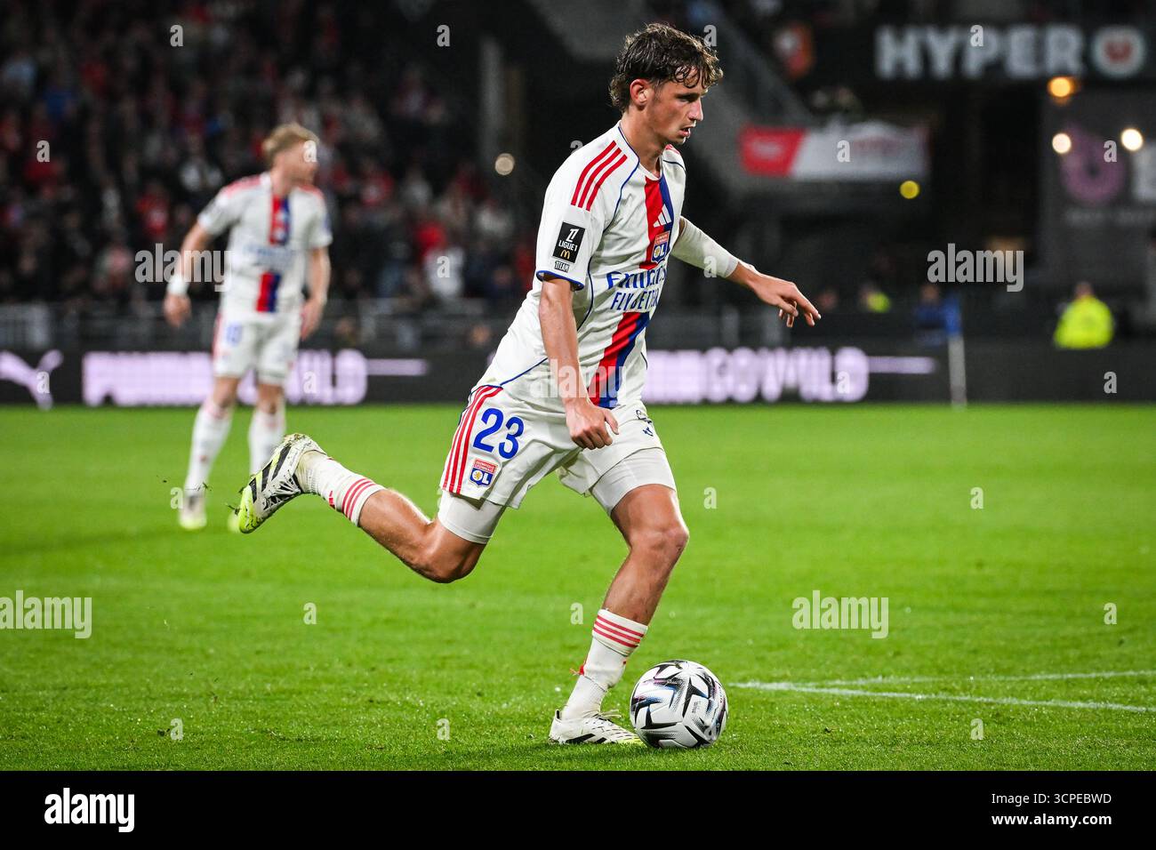 Tyler MORTON of Lyon during the French championship Ligue 1 football ...