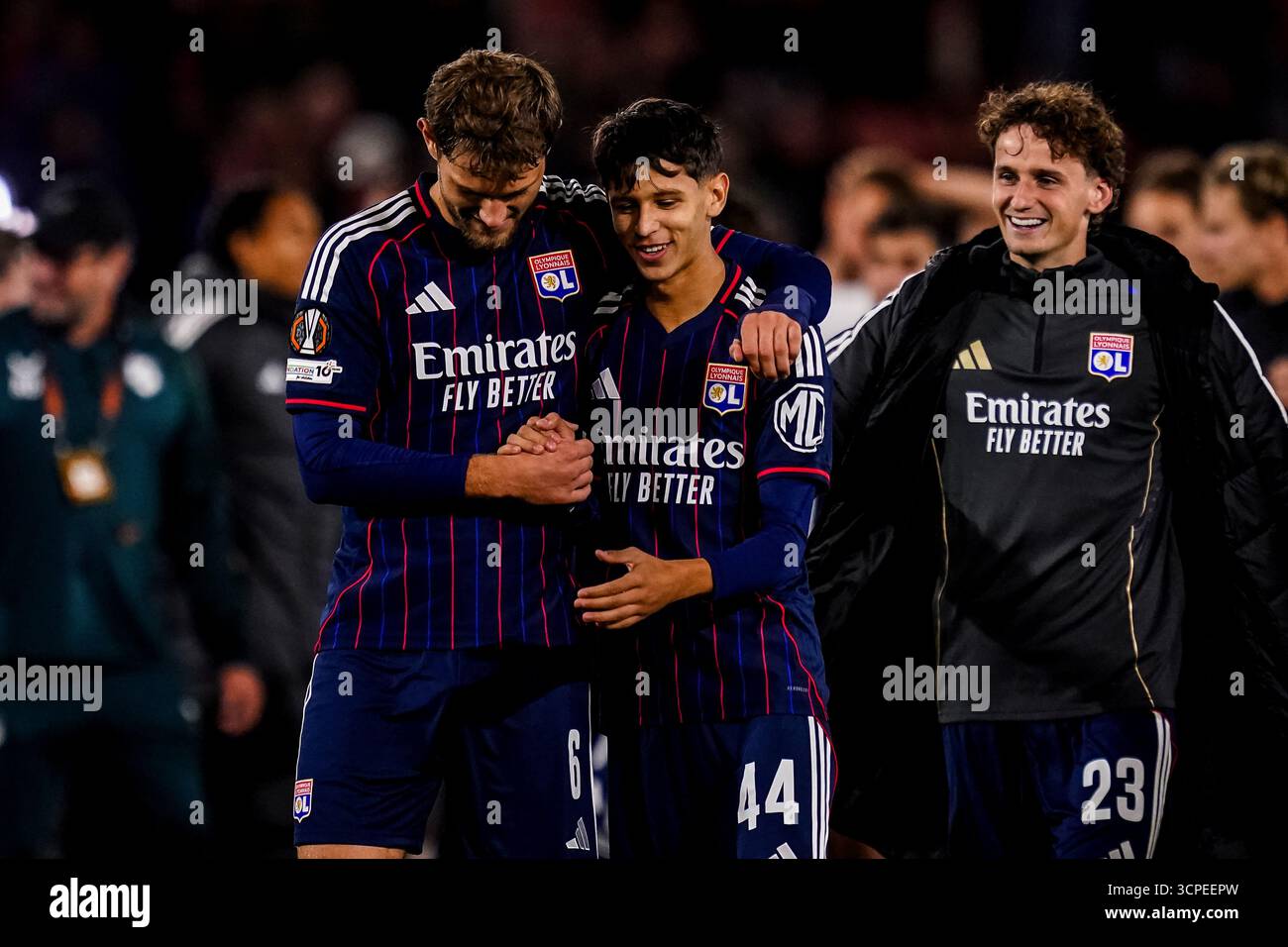 UTRECHT, NETHERLANDS - SEPTEMBER 25: Tanner Tessmann of Olympique ...