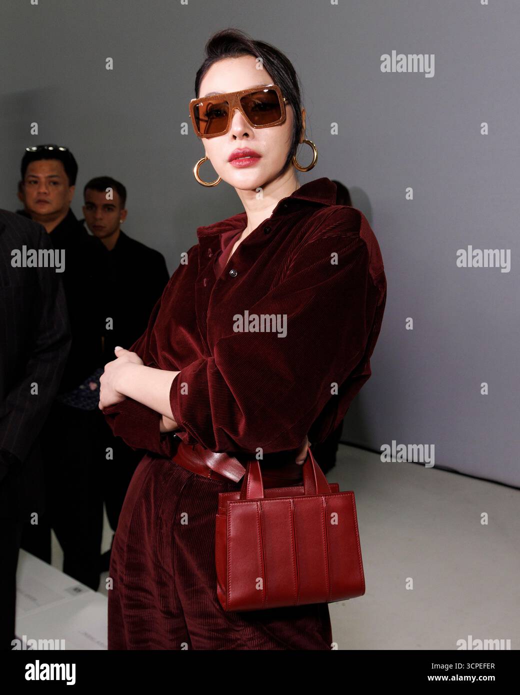 Milan, Italien. 25th Sep, 2025. Faye Peraya attends MAX MARA Spring ...