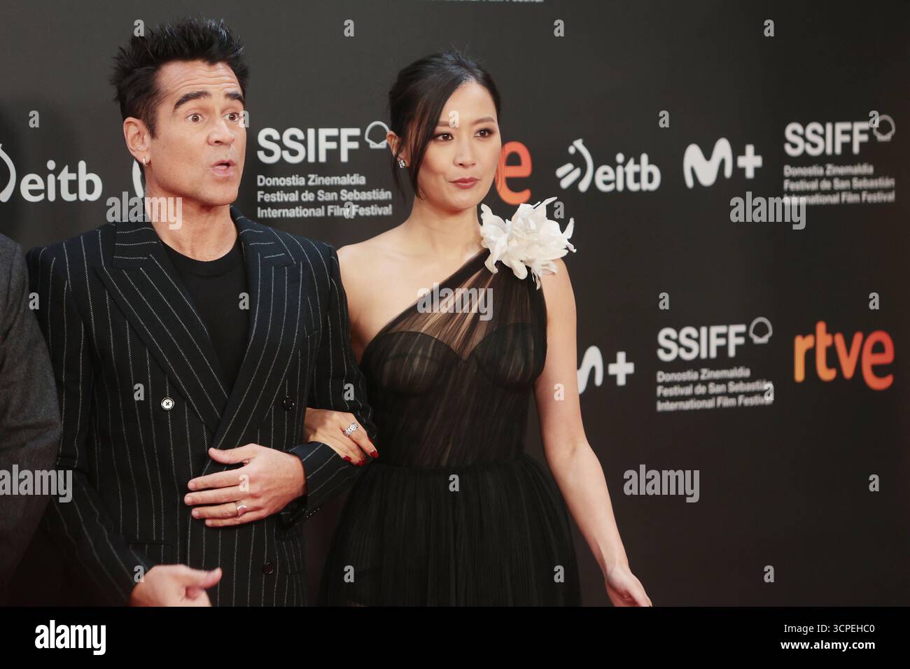 Madrid, Spain, 23.9. 2025.- Irish actor Colin Farrell presents his film ...