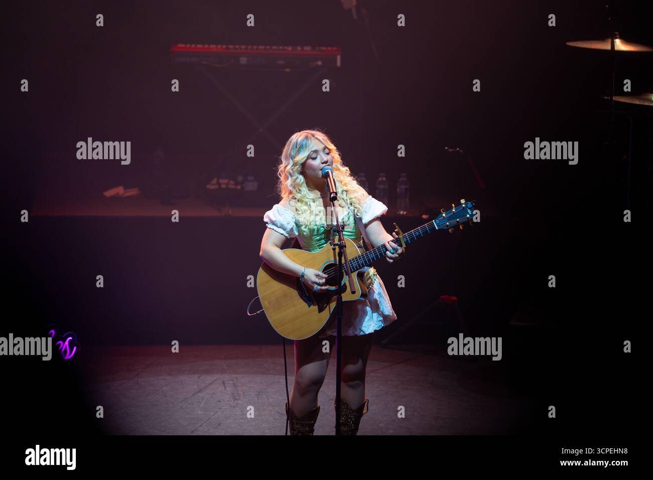 Chanel Yates performs onstage during a concert at KOKO. (Photo by ...