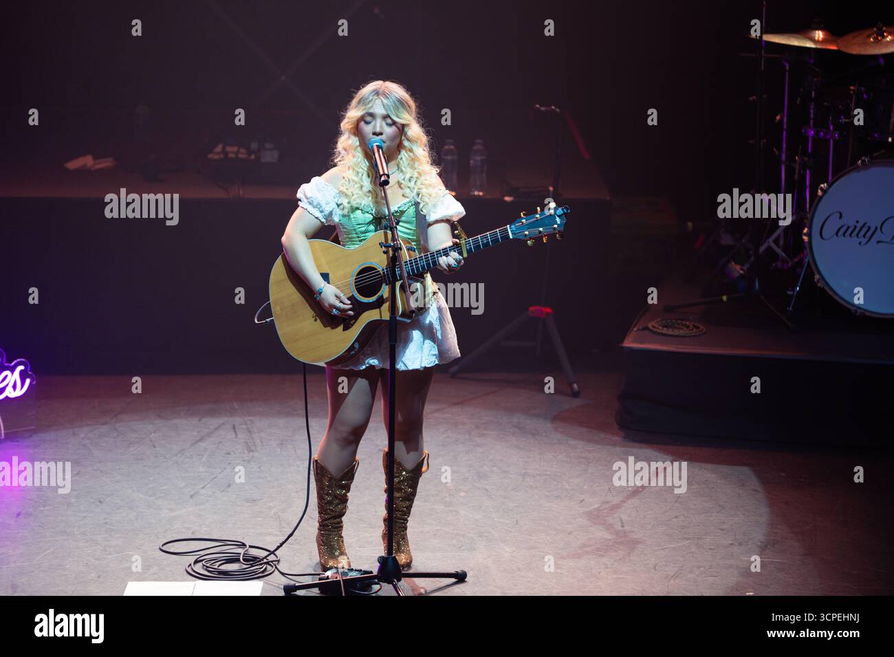 Chanel Yates performs onstage during a concert at KOKO. (Photo by ...