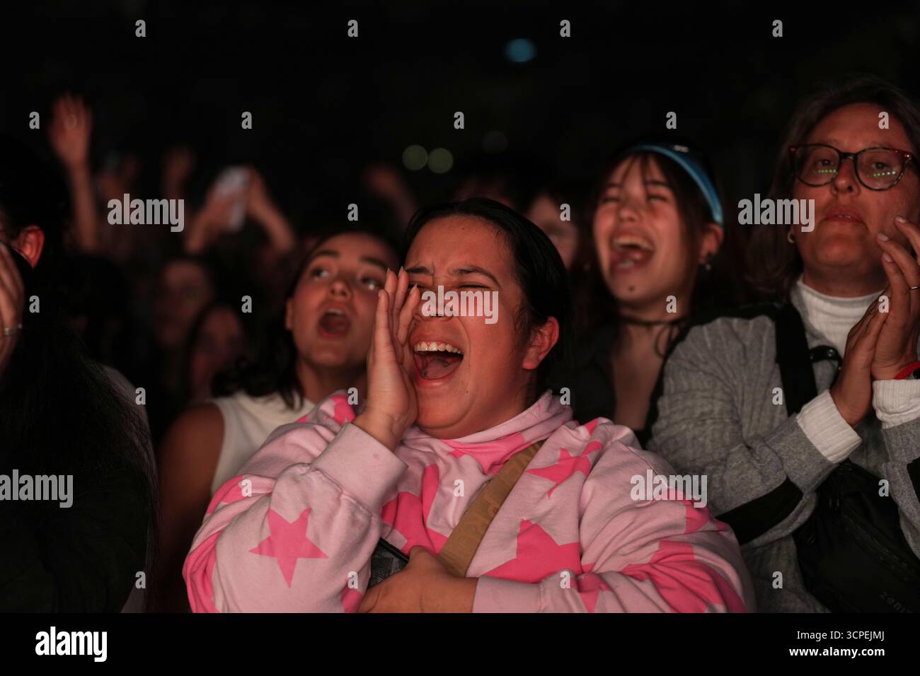Fans watch Ca7riel and Paco Amoroso perform their show PAPOTA, named ...