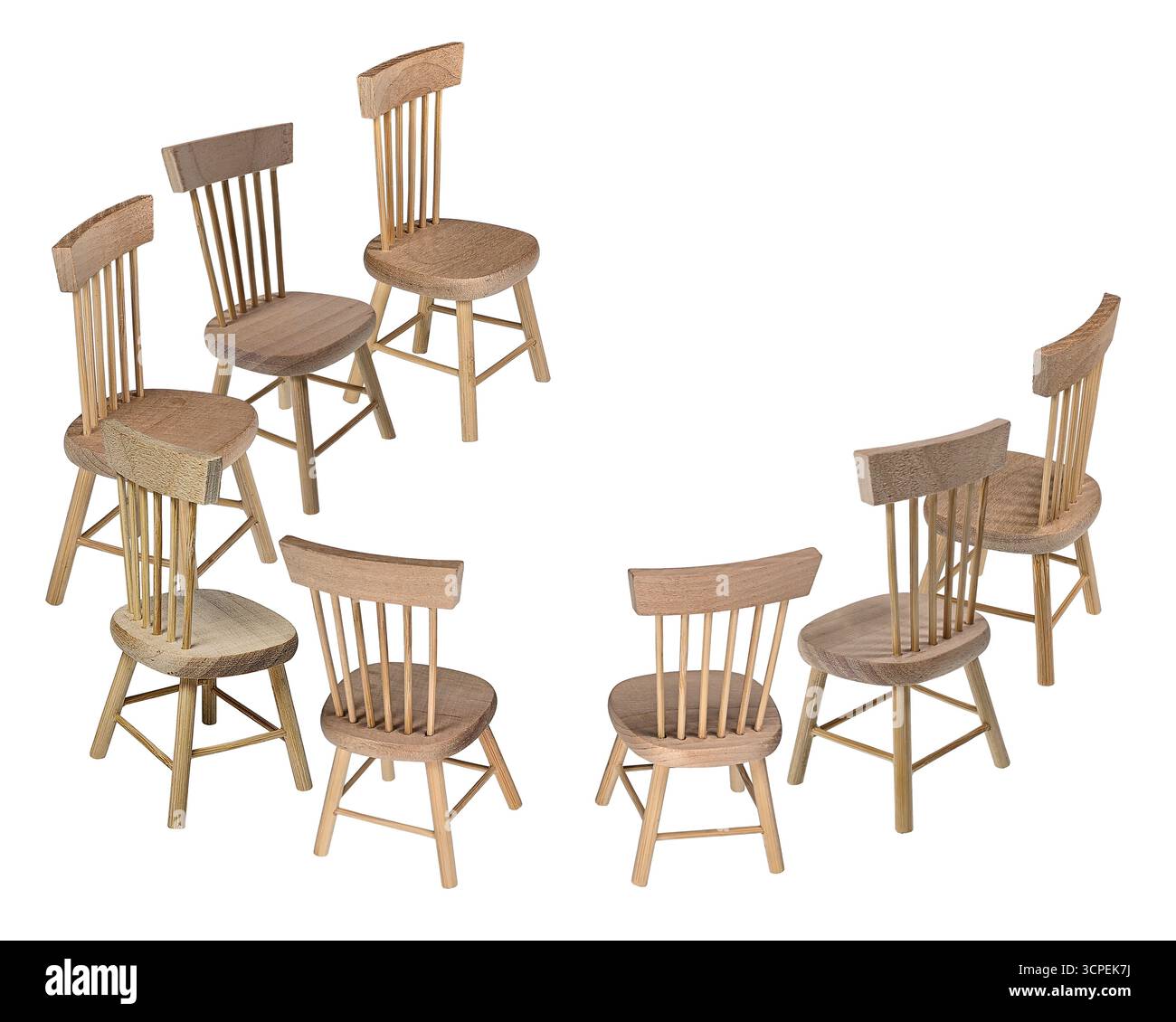 Talking family session Cut Out Stock Images & Pictures - Alamy