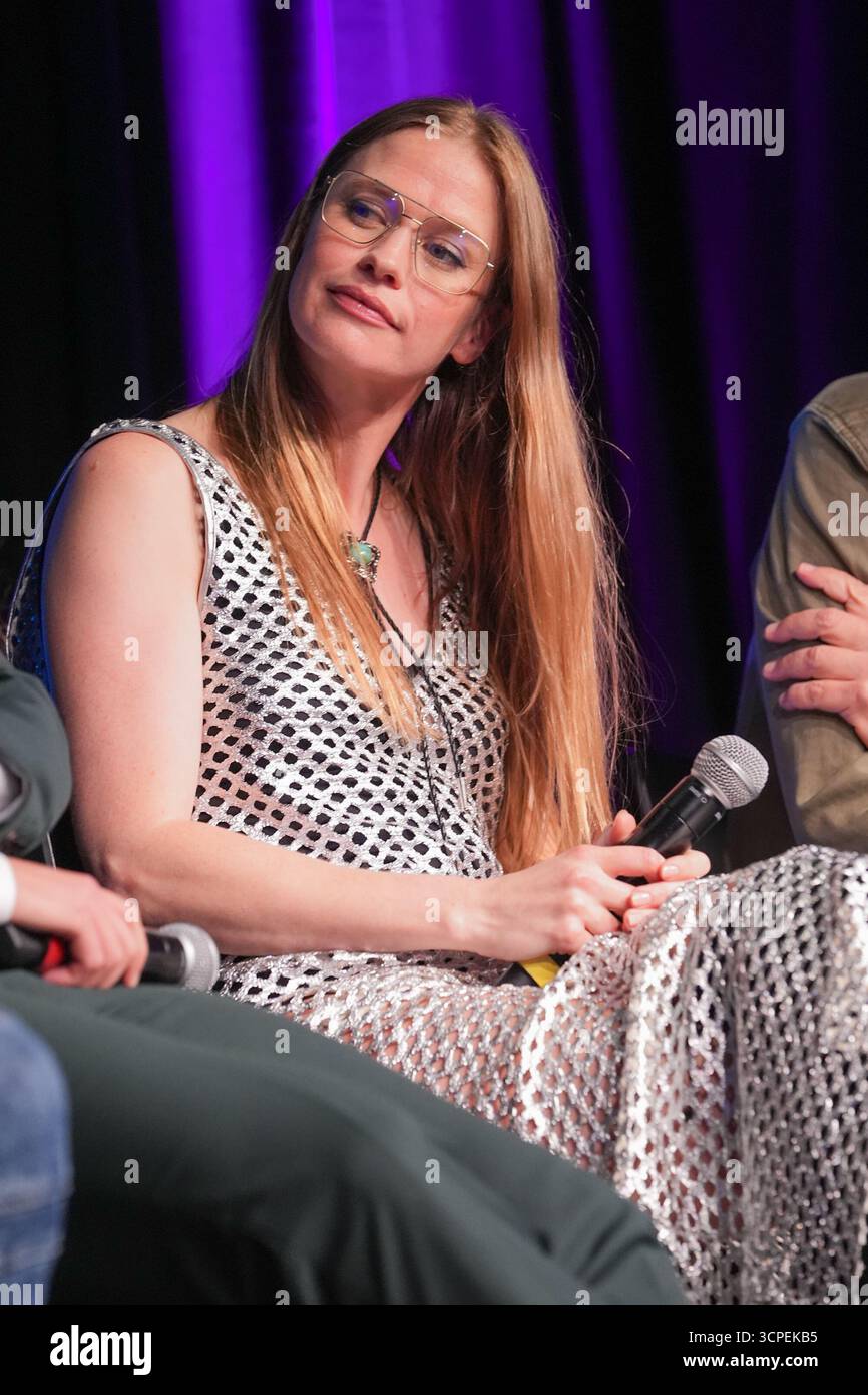 Camille Stopps attends the “Soul’s Road” screening at Paradise Theatre ...