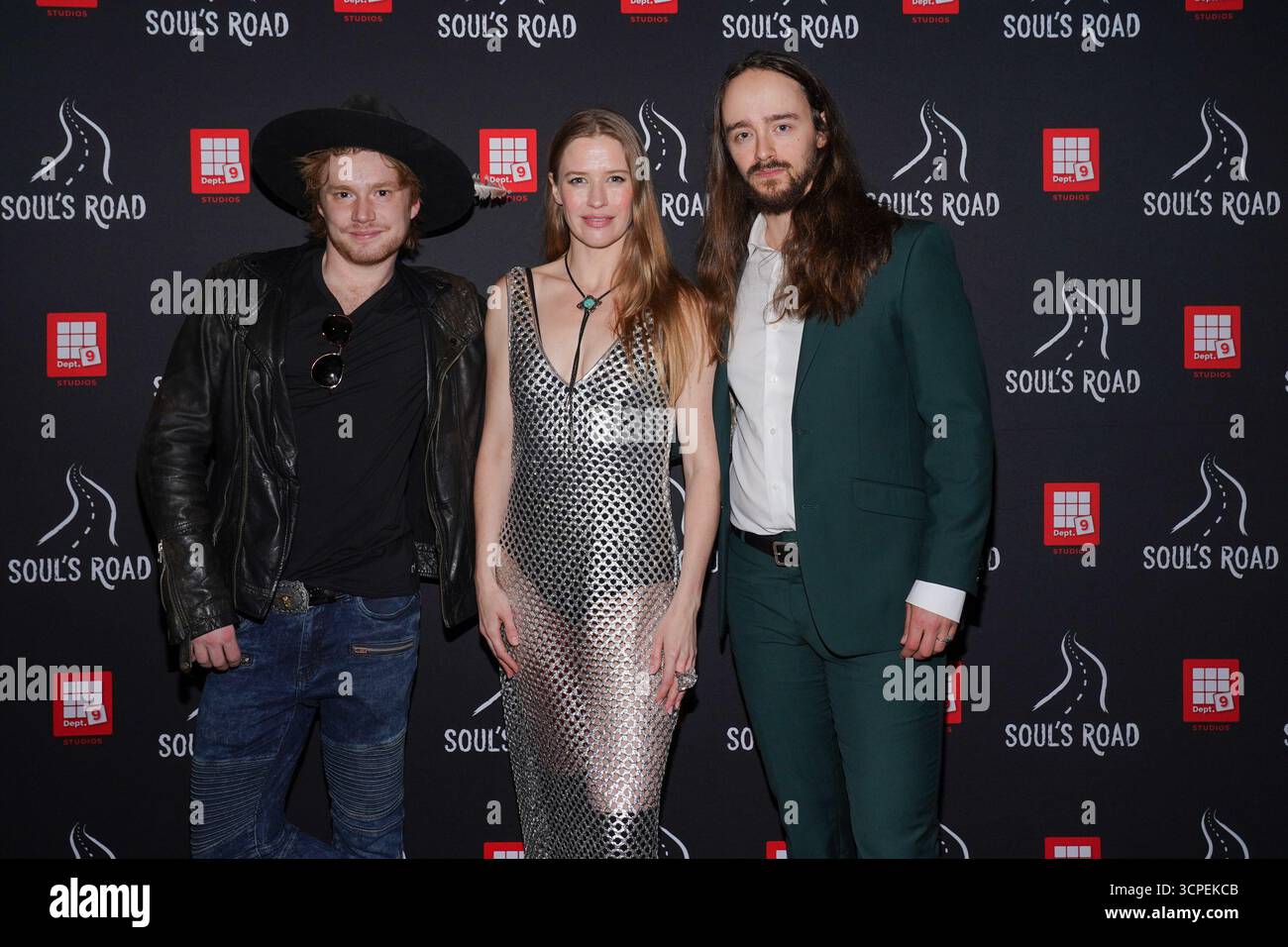 Toronto, Canada. 19th Sep, 2025. (L-R) Owen Maggs, Camille Stopps and ...