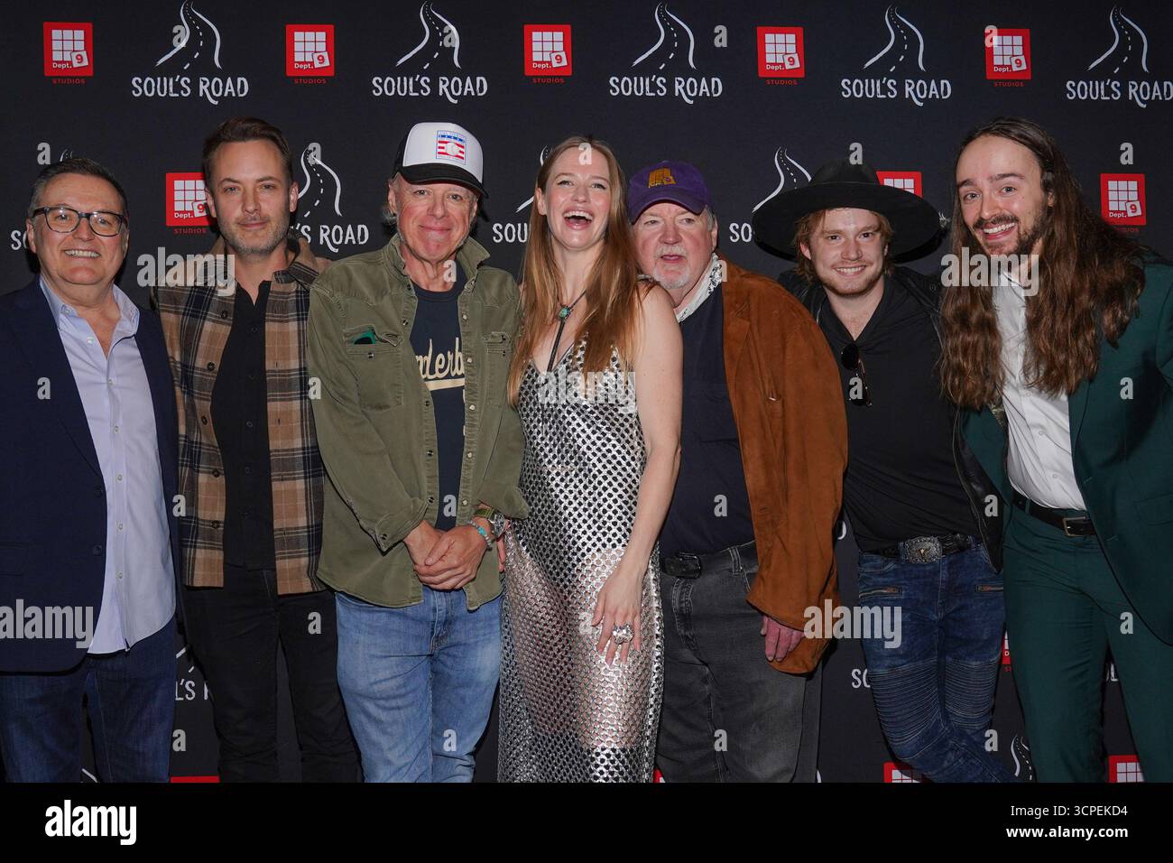(L-R) Don Depoe, Dallas Smith, Joel Stewart, Camille Stopps, John K ...