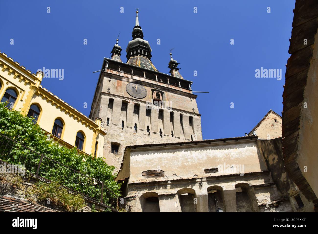 Medieval clock tower in hi-res stock photography and images - Alamy