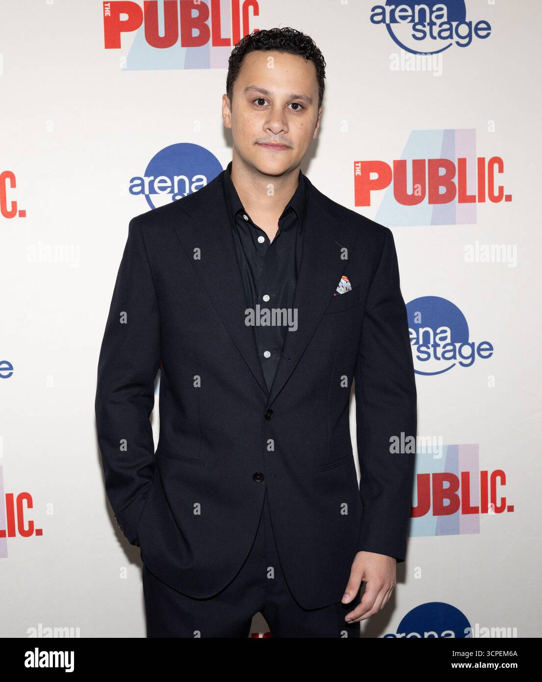 Trey Santiago-Hudson attends "The Other Americans" Off-Broadway opening ...