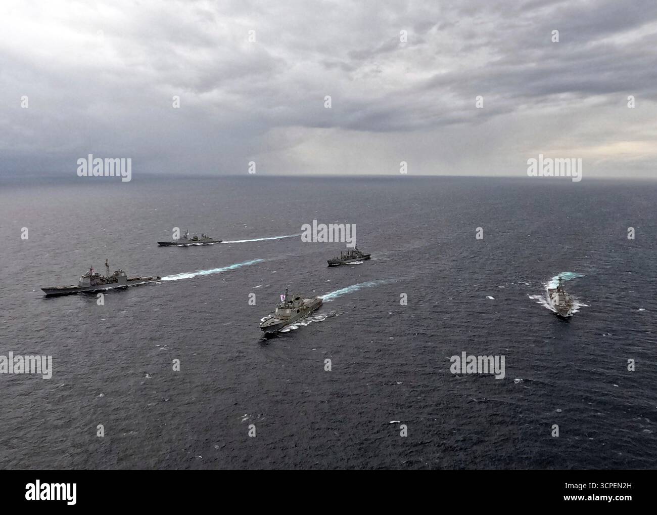 FILE - In this photo provided by South Korea Defense Ministry, naval ...