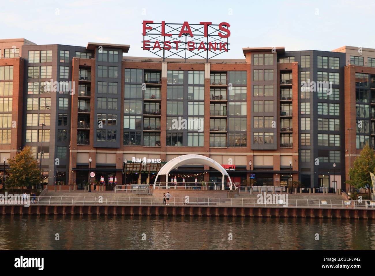 Flats East Bank building in the Flats of downtown Cleveland by the ...
