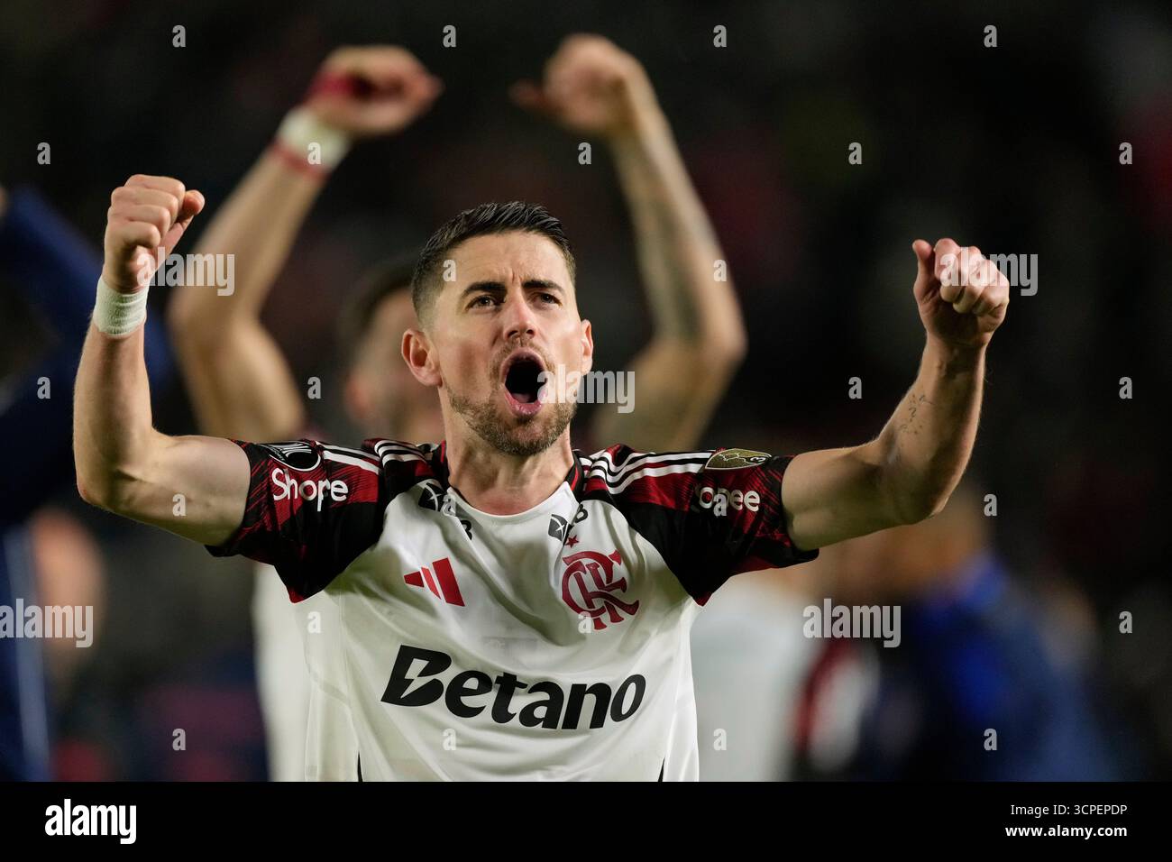 Jorginho of Brazil's Flamengo celebrates defeating Argentina's ...