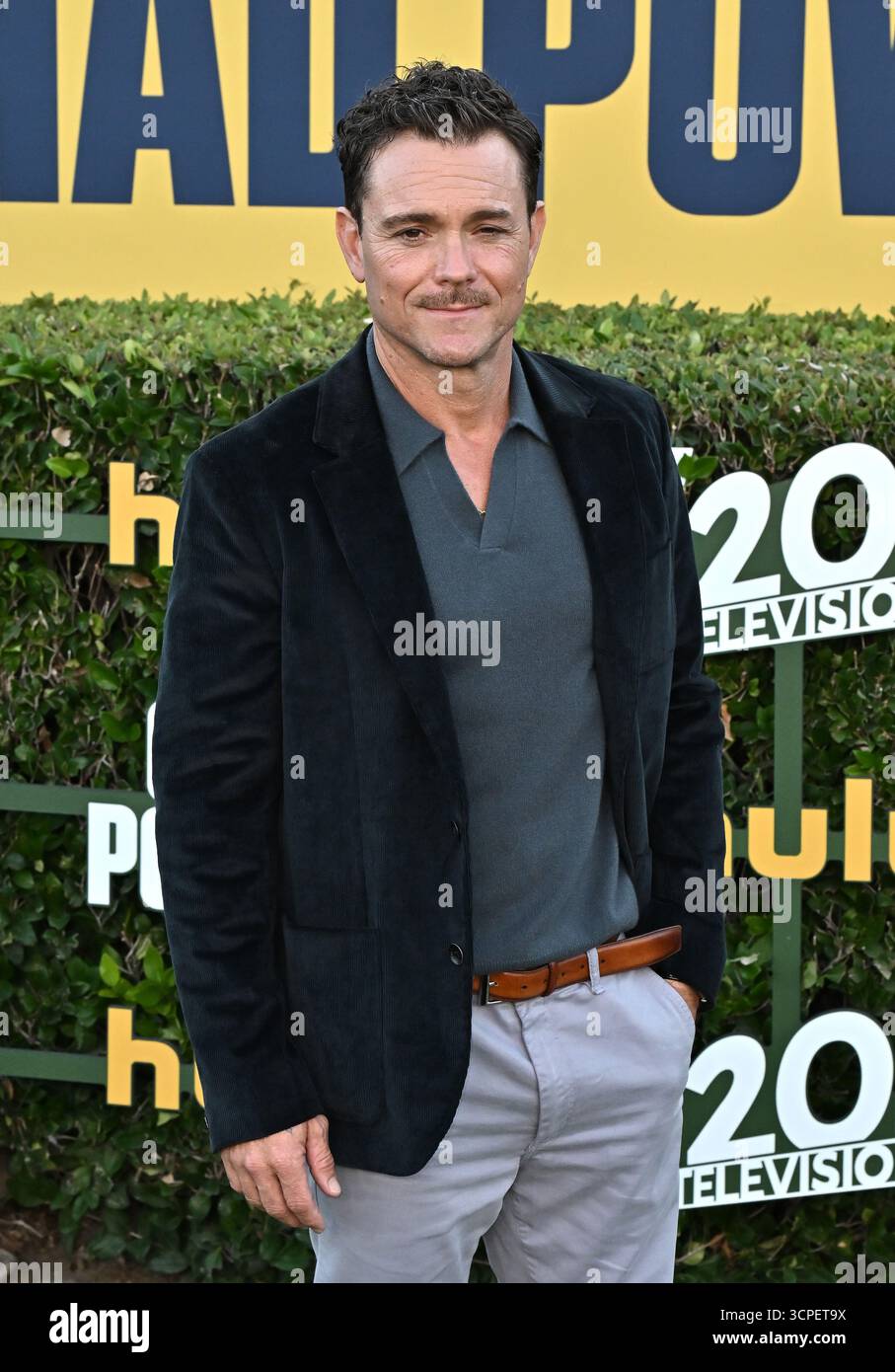 Clayne Crawford arriving to Hulu’s “Chad Powers” premiere at The Rose ...