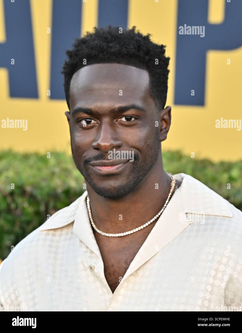 Quentin Plair arriving to Hulu’s “Chad Powers” premiere at The Rose ...