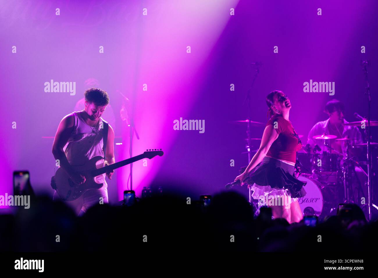 Caity Baser performs on stage during a concert at KOKO Stock Photo - Alamy