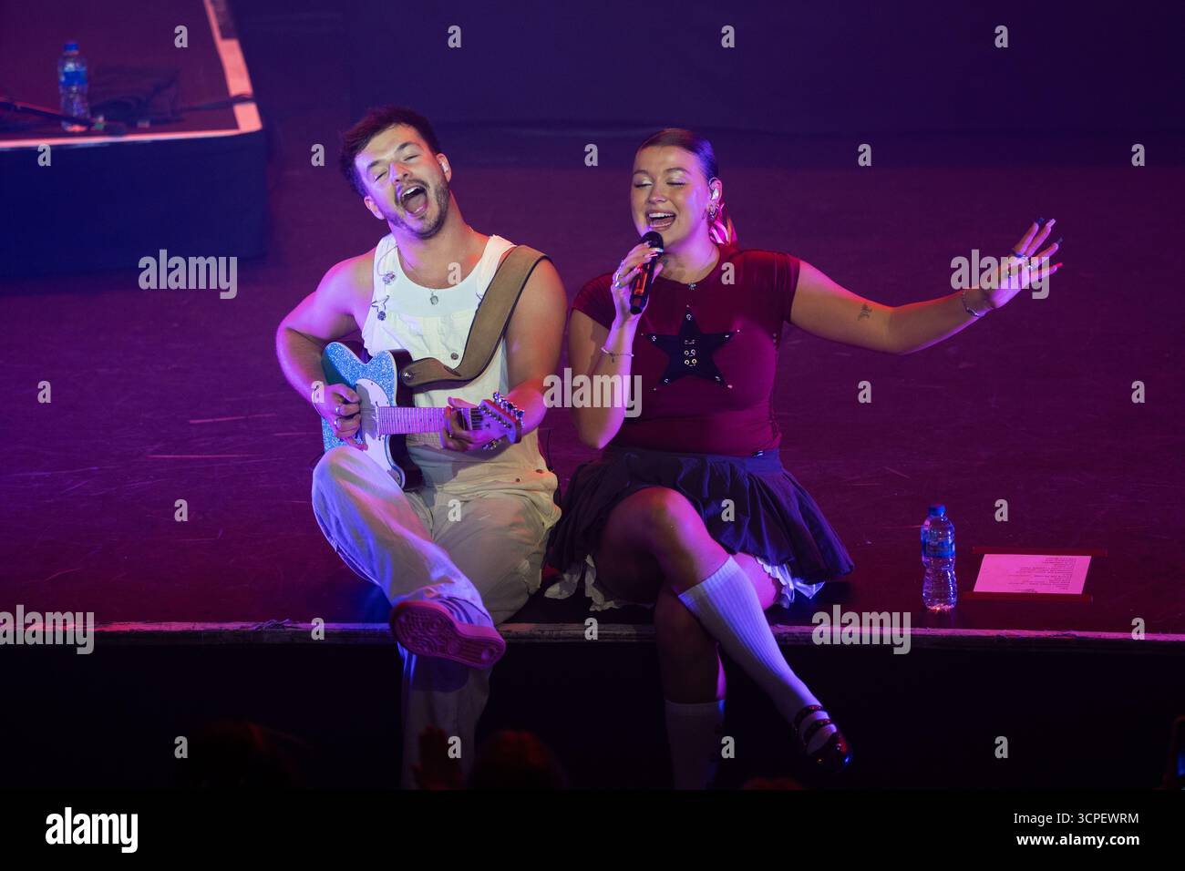 Caity Baser performs on stage during a concert at KOKO Stock Photo - Alamy
