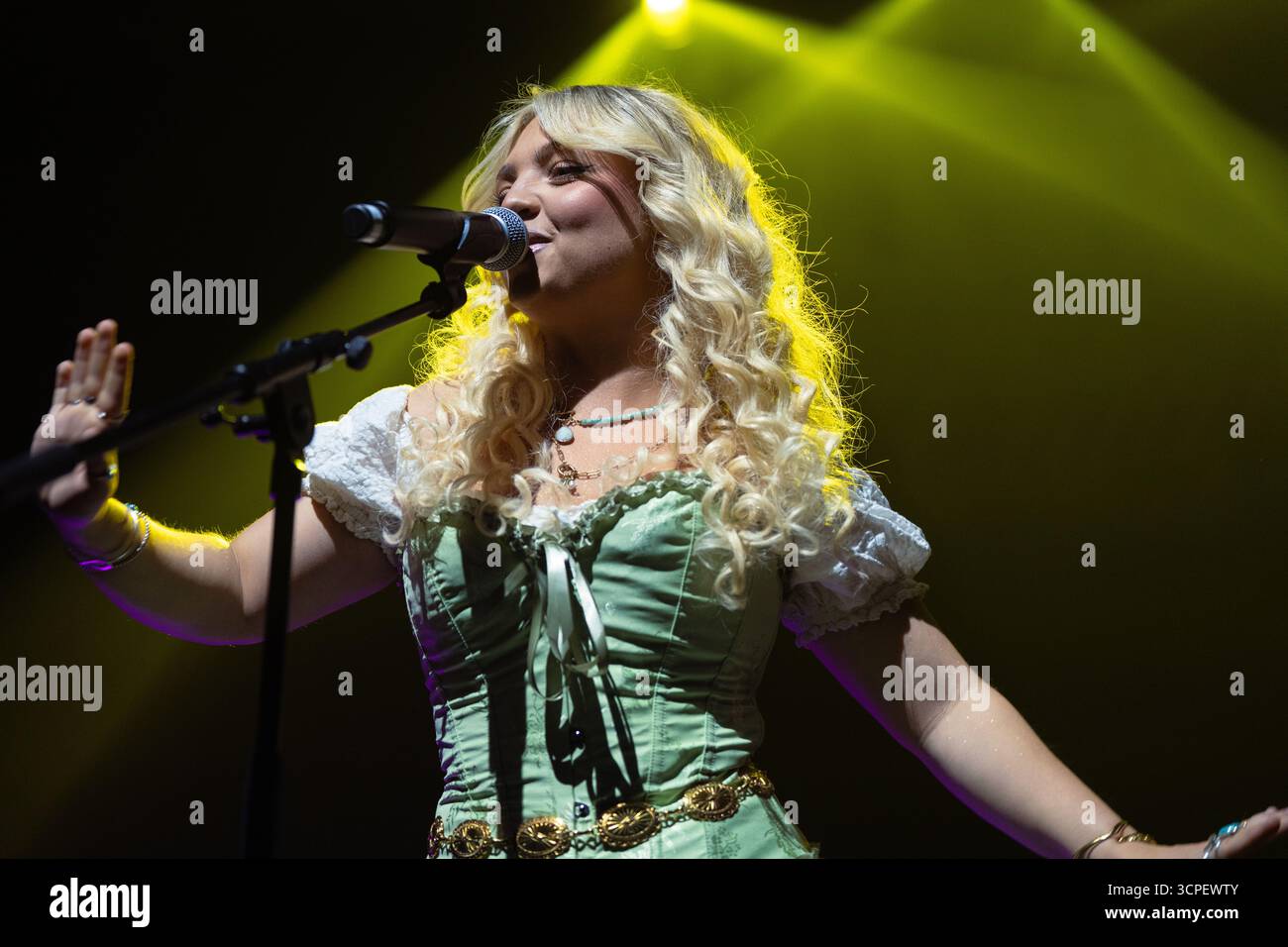 Chanel Yates performs on stage during a concert at KOKO Stock Photo - Alamy