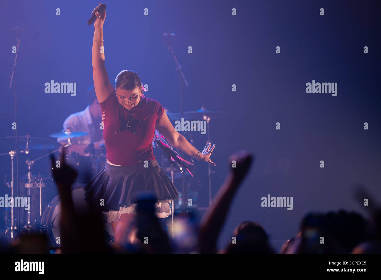 Caity Baser performs on stage during a concert at KOKO. (Photo by ...