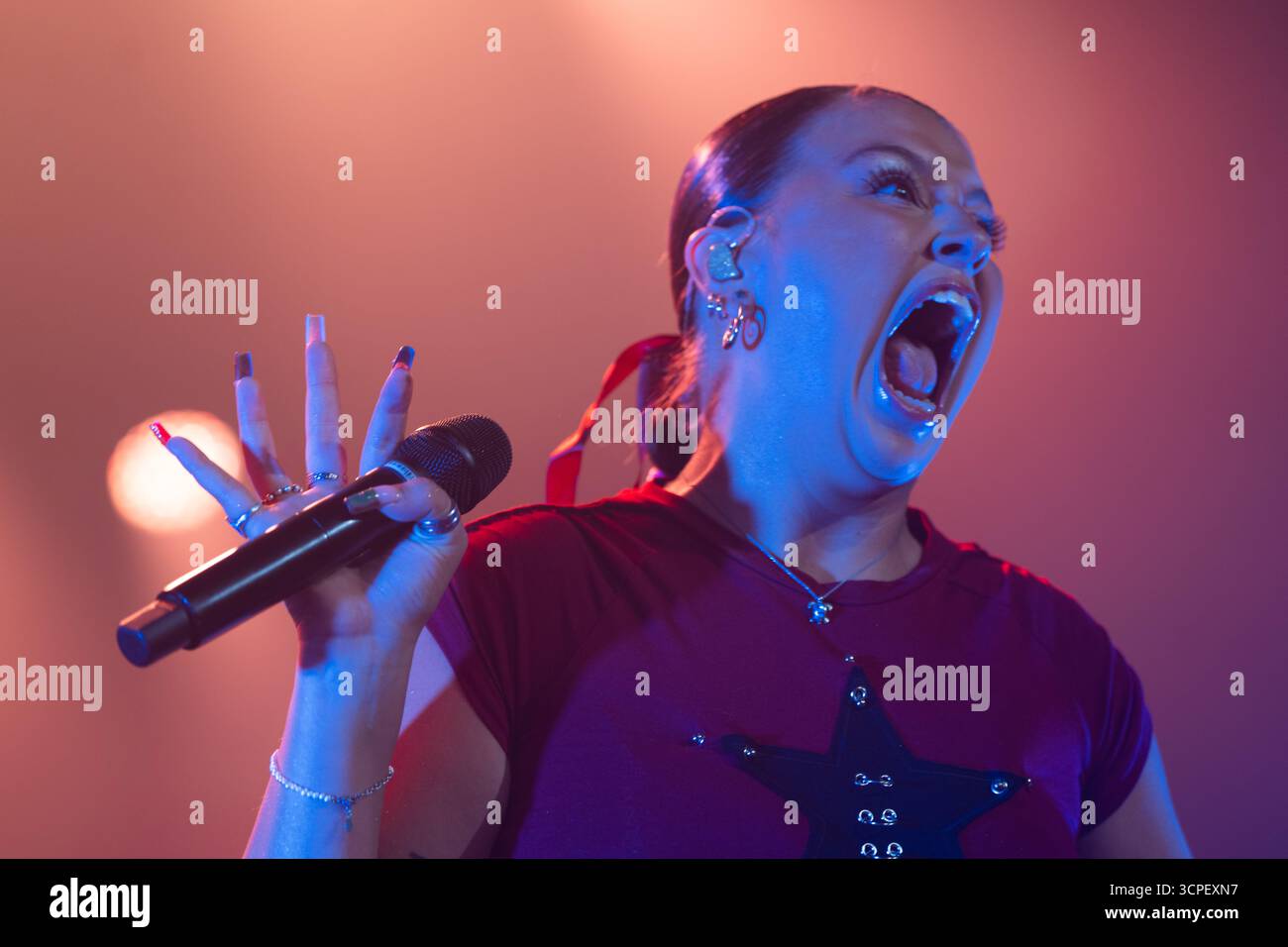Caity Baser performs on stage during a concert at KOKO. (Photo by ...