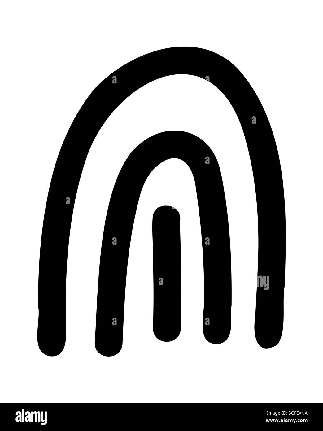 Rainbow positive Black and White Stock Photos & Images - Alamy