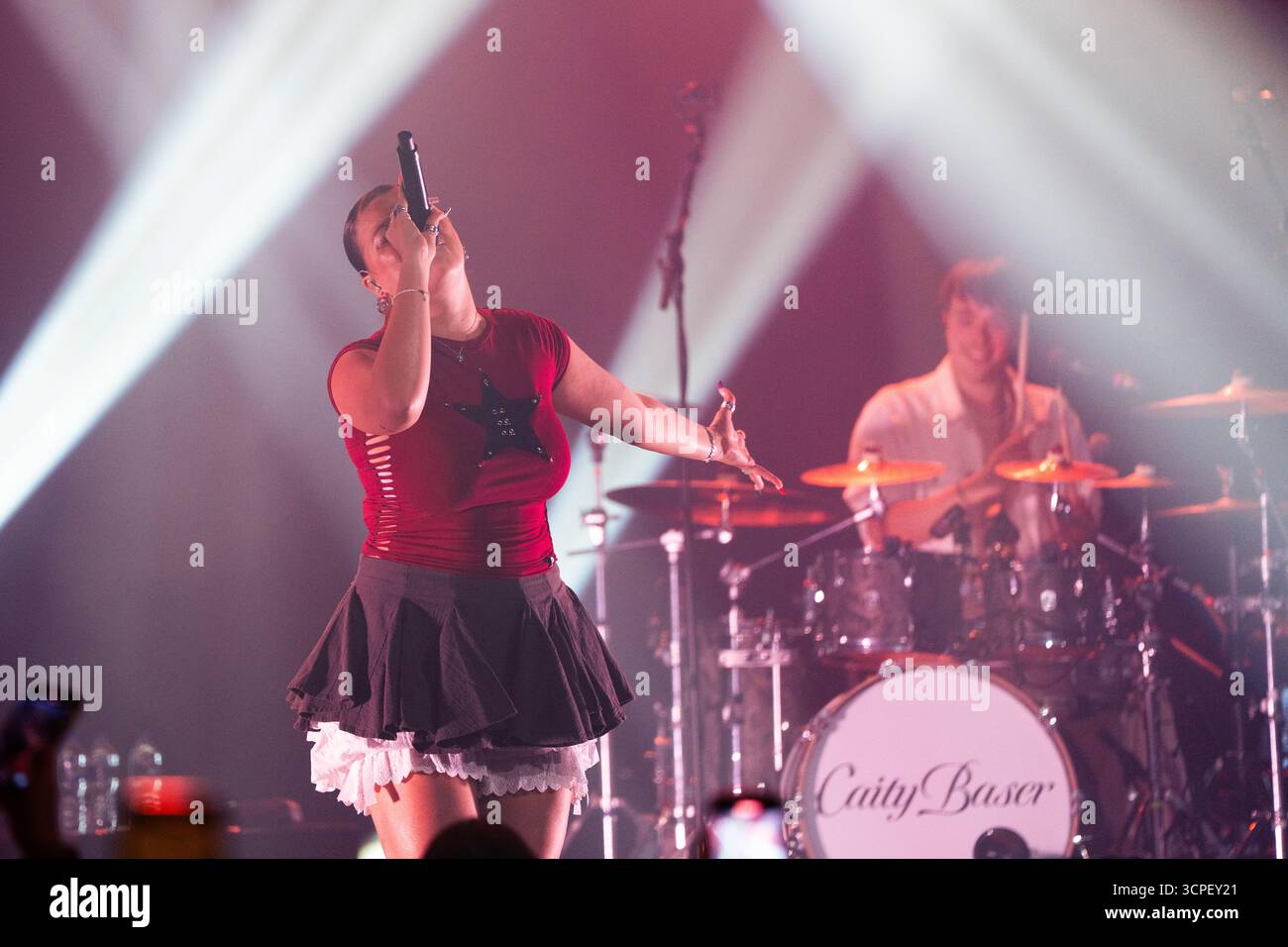 Caity Baser performs on stage during a concert at KOKO. (Photo by ...