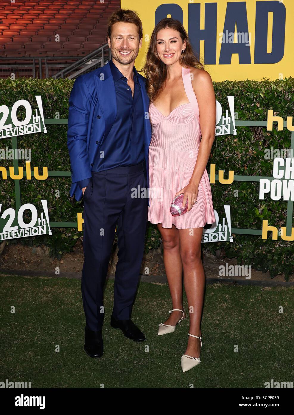 Glen Powell, Perry Mattfeld arrives at The Red Carpet World Premiere of ...