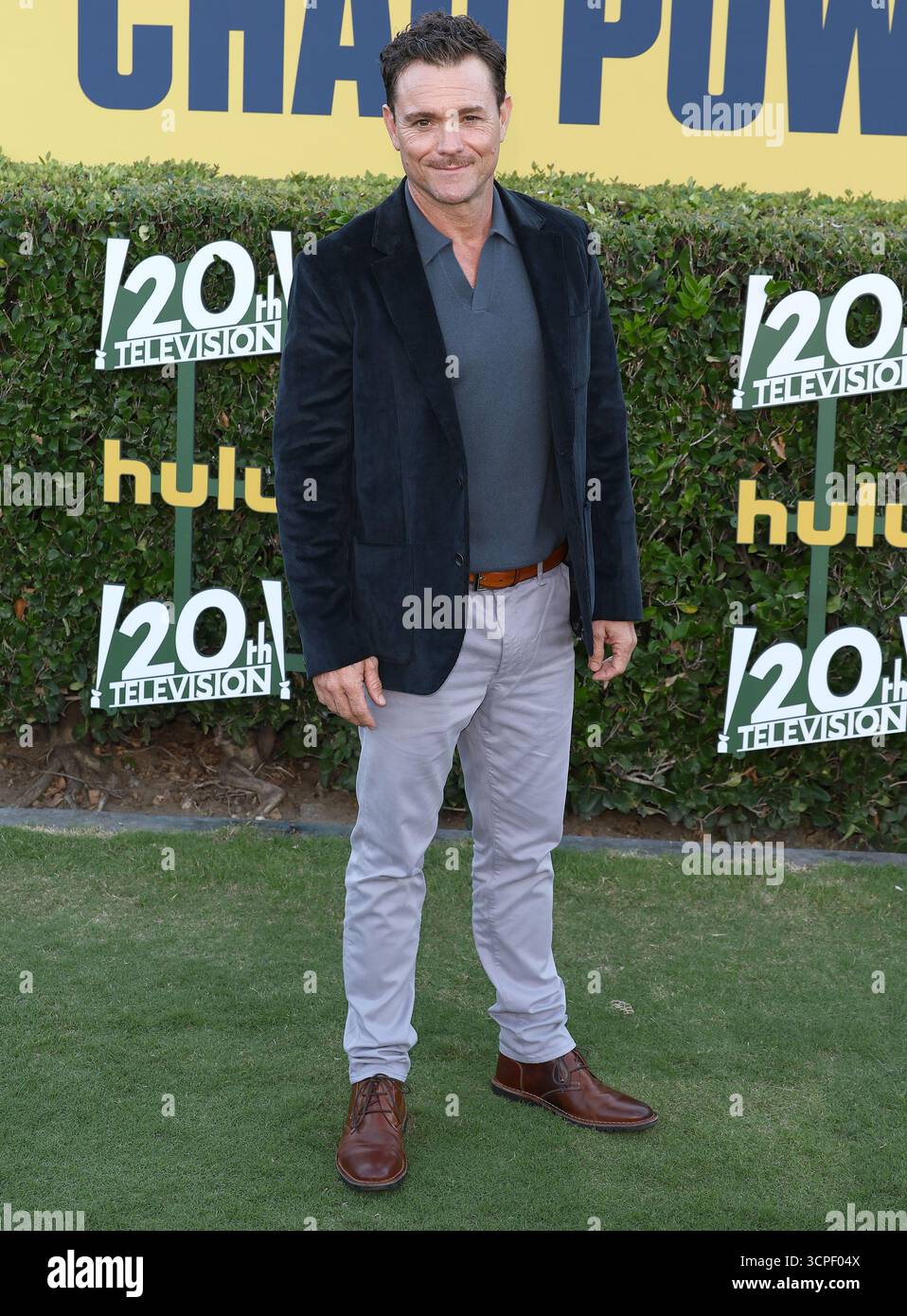Clayne Crawford arrives at The Red Carpet World Premiere of HuluÕs Chad ...