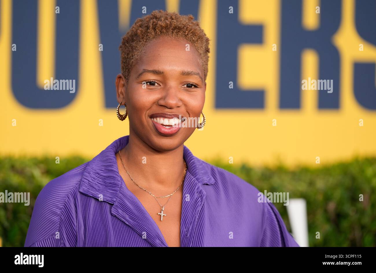 Monica McNutt arrives at the premiere of the Hulu series "Chad Powers ...