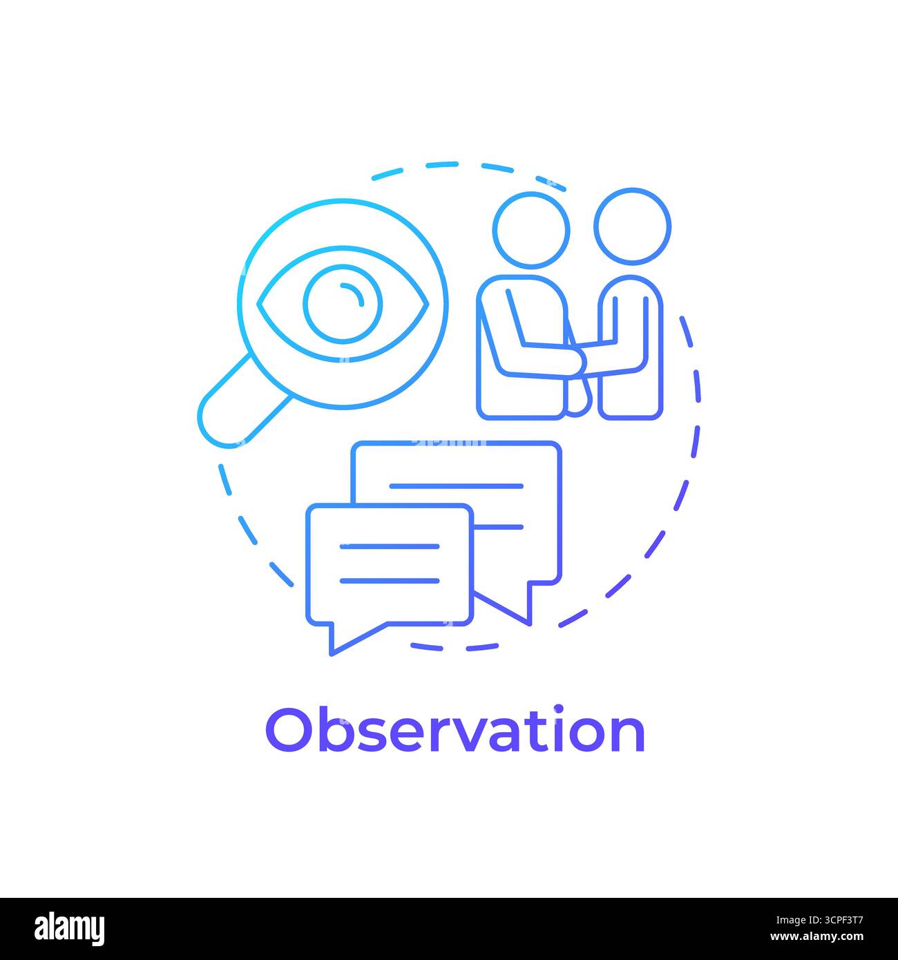 Observation content Cut Out Stock Images & Pictures - Alamy